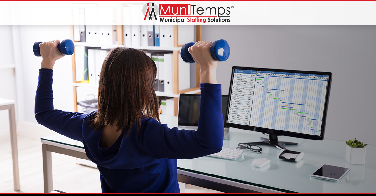 Be Healthy This Year at Work - 7 Exercises to Do at Your Desk